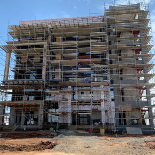 Schindler lift installation in Kpone, Ghana – Konnected